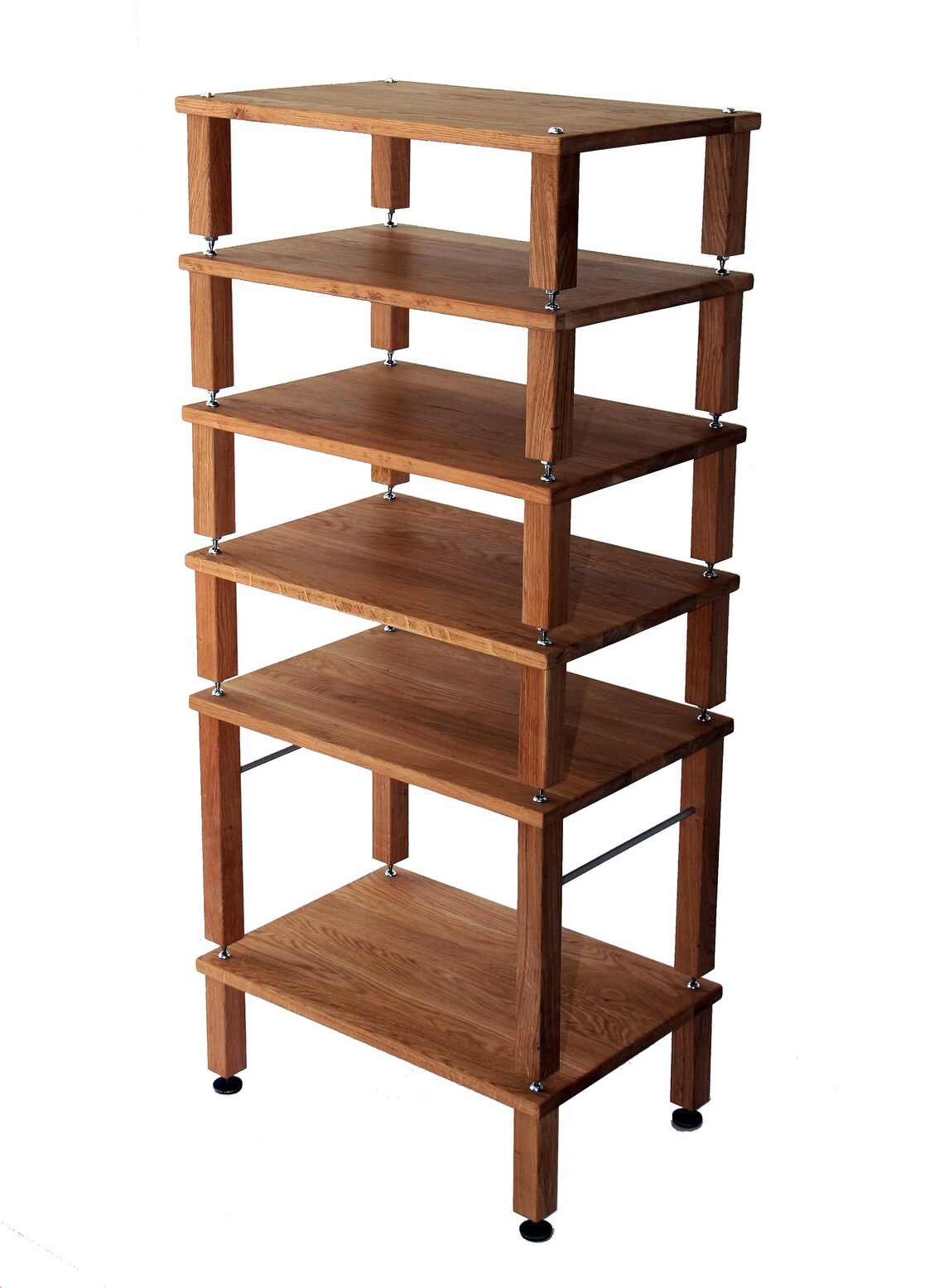 Hi Fi Audio / Video Modular Equipment Rack, Stand, Stereo Glued Solid ...