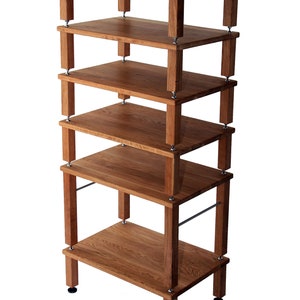 Hi Fi Audio / Video Modular Equipment Rack, Stand, Stereo Glued Solid ...