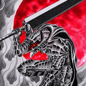 Art Print of Guts 40x30 Cm, Watercolor and Ink Painting, Traditional ...