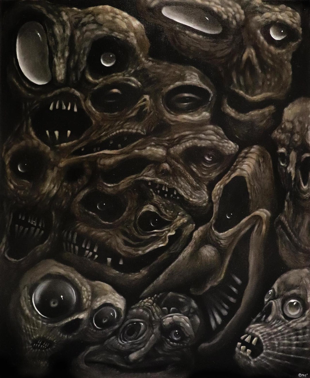 People Are Strange - Dark Art, Surrealism, Macabre, Original Oil ...