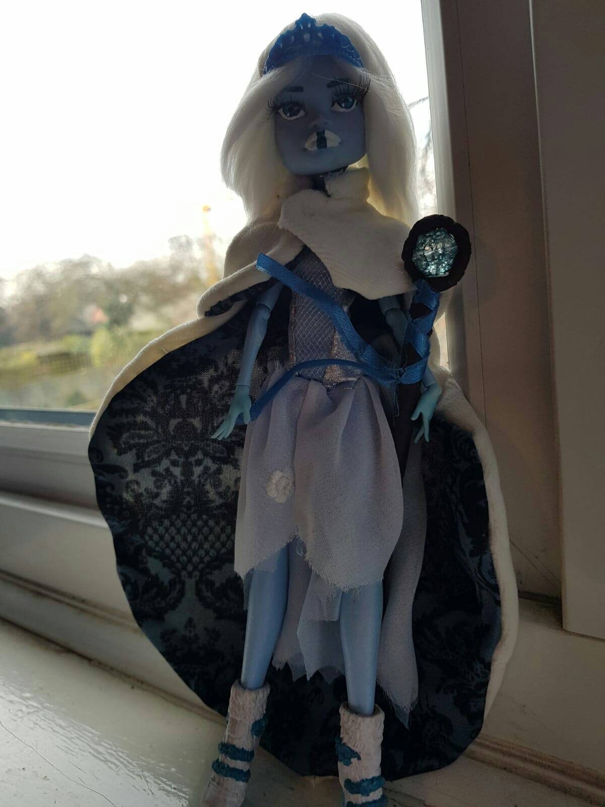Eira ~ Ice Warrior Queen ~ One of a Kind Custom Monster High Doll ...