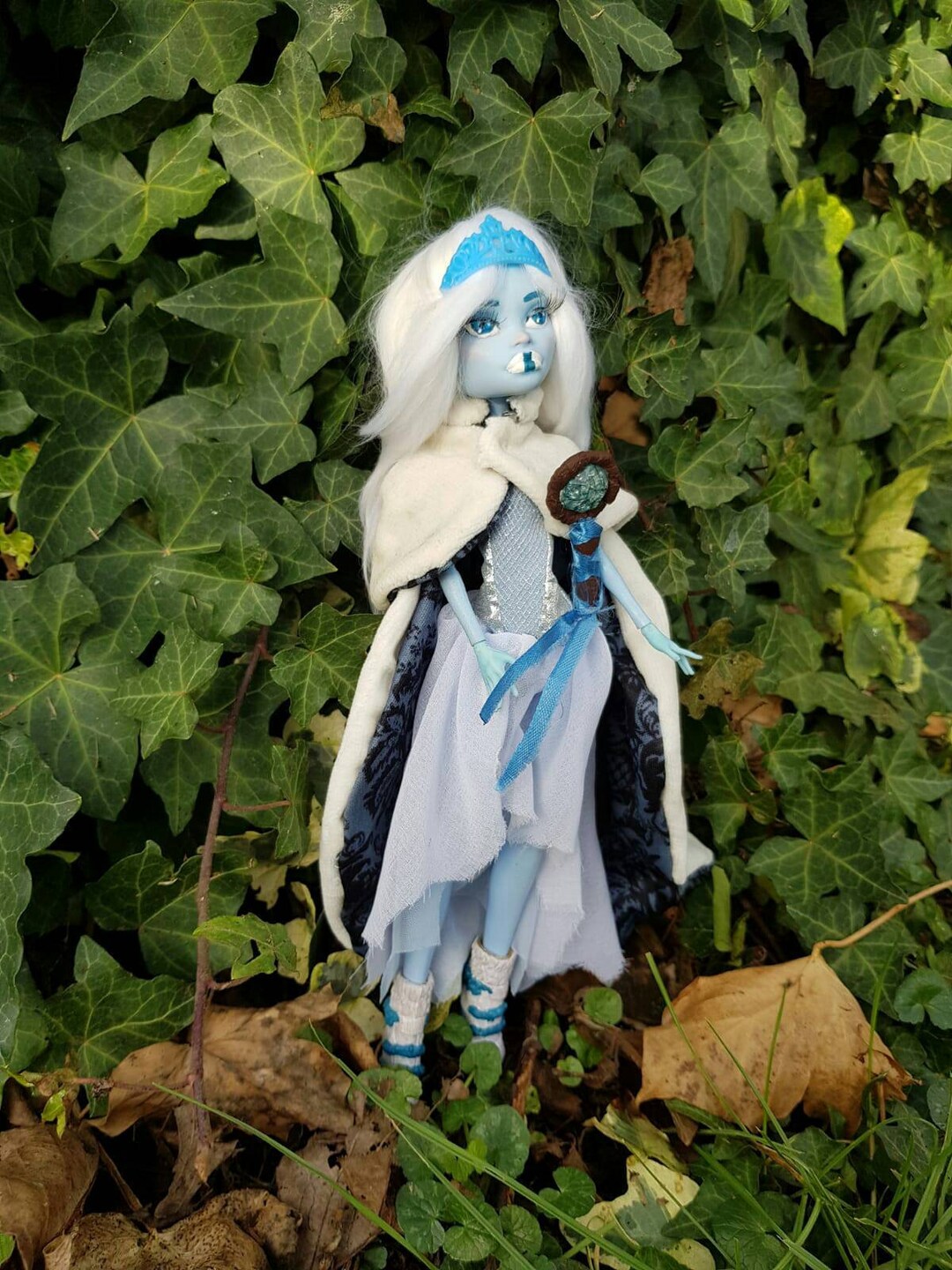 Eira ~ Ice Warrior Queen ~ One of a Kind Custom Monster High Doll ...