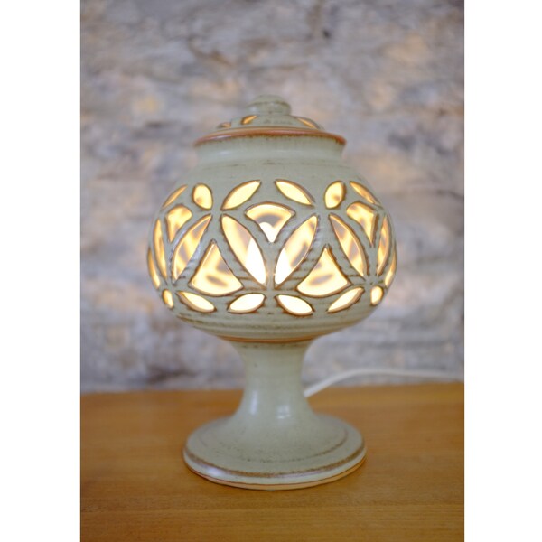 Pottery Lamp - Etsy UK
