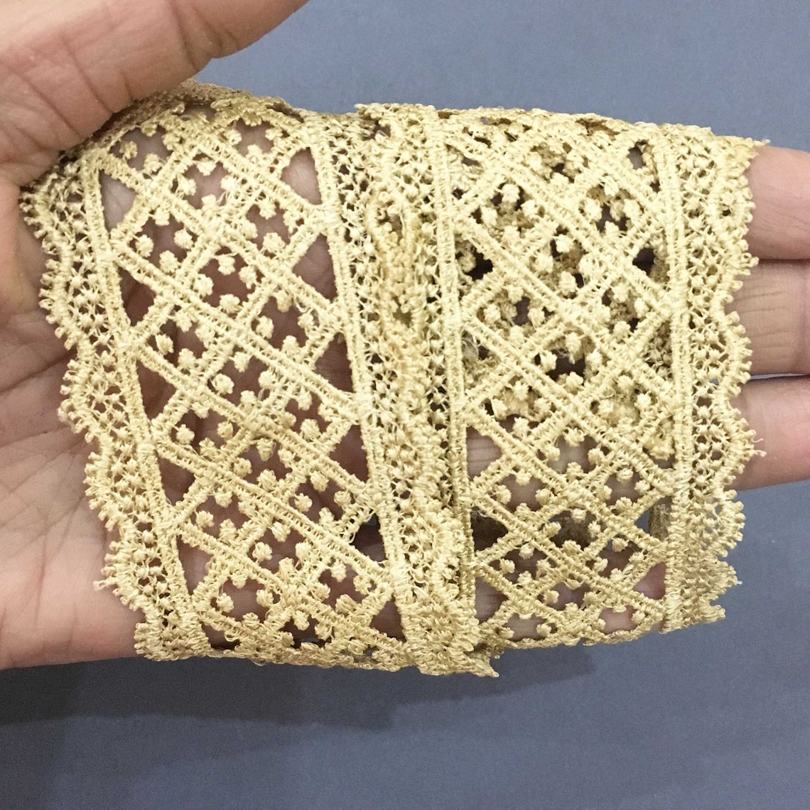 Crochet Lace Trim Crochet Pattern Crochet Border Crochet Ribbon Crochet ...