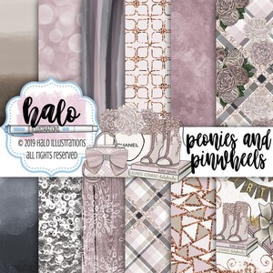 Birthday Digital Paper Birthday Clipart Planner Clipart - Etsy