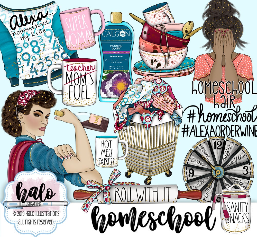 Pandemic Homeschool Quarantine Distance Learning Stress Snarky - Etsy