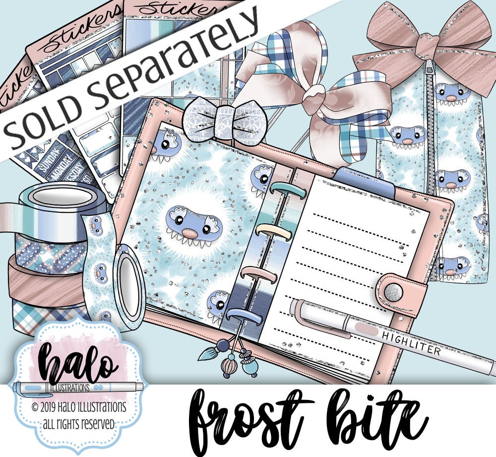 Abominable Snowman, Yeti Clipart, Winter Clipart, Snow Clipart, Planner ...