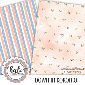 Summer Digital Paper, Beach Digital Paper, Plaid Digital Paper, Floral ...