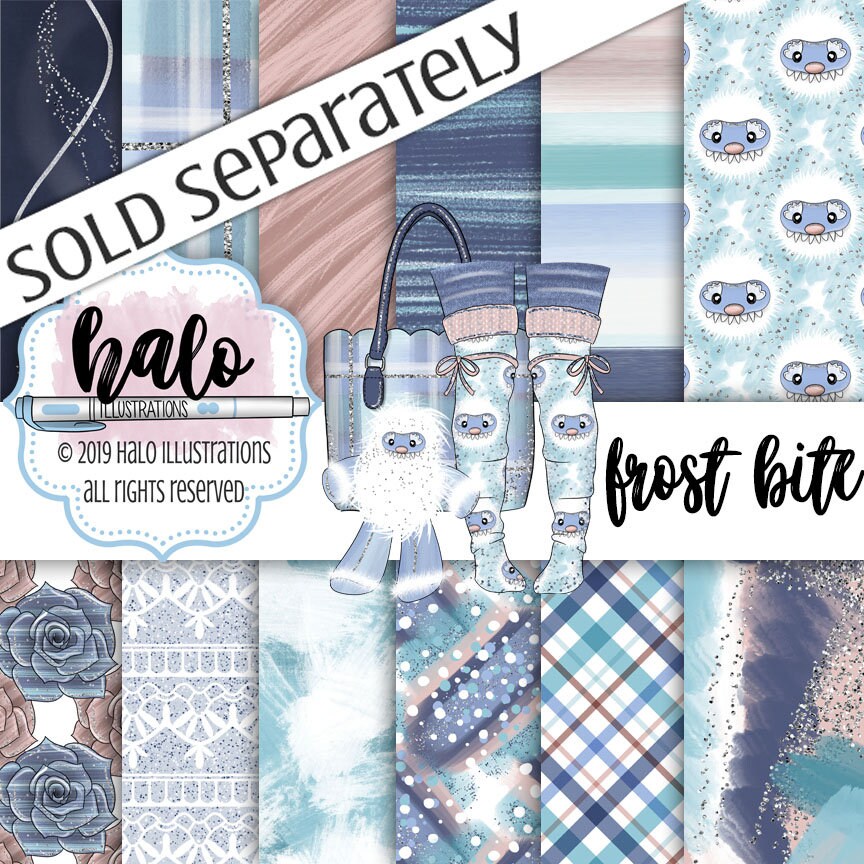 Abominable Snowman, Yeti Clipart, Winter Clipart, Snow Clipart, Planner ...