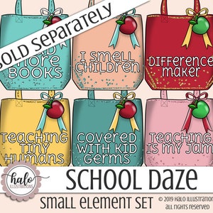 School Clipart, Teacher Clipart, Teacher Planner, Planner Clipart ...