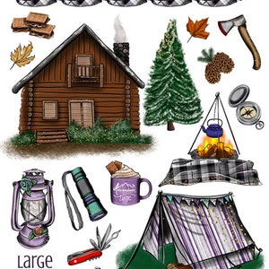 Autumn Clip Art, Fashion Clipart, Fall Clipart, Camping Clip Art ...