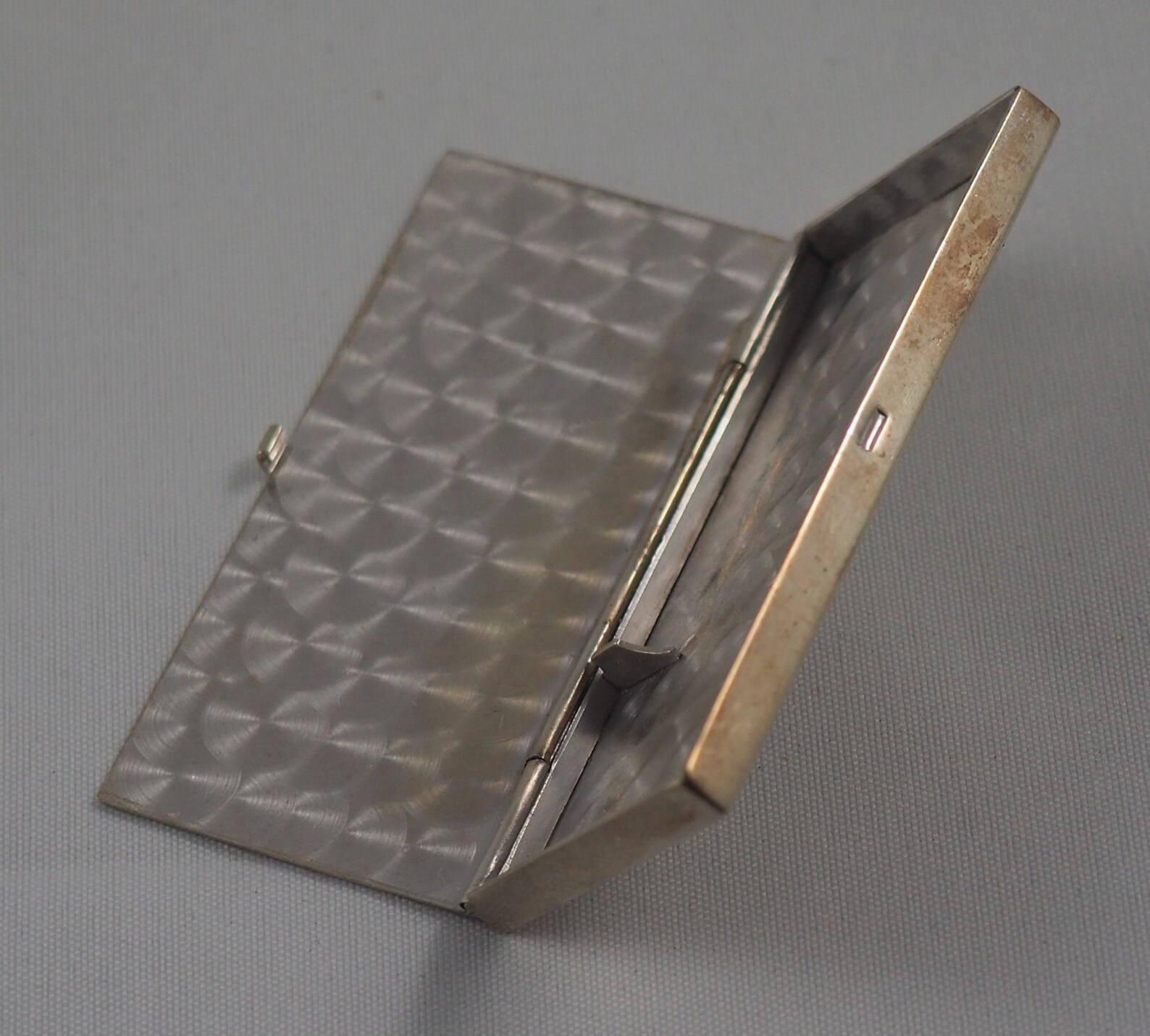 Vintage Sterling Silver and Enamel Stamp Box in the Form of an - Etsy