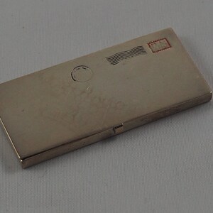 Vintage Sterling Silver and Enamel Stamp Box in the Form of an - Etsy