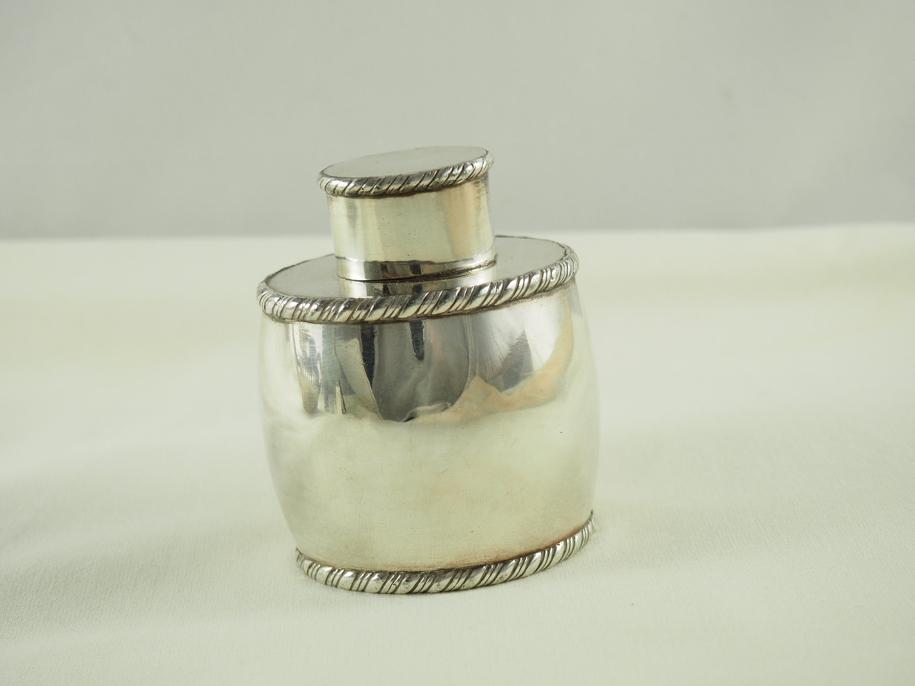 Kitchen & Dining Home & Living SHEFFIELD PLATE TEA Caddy English Arts ...