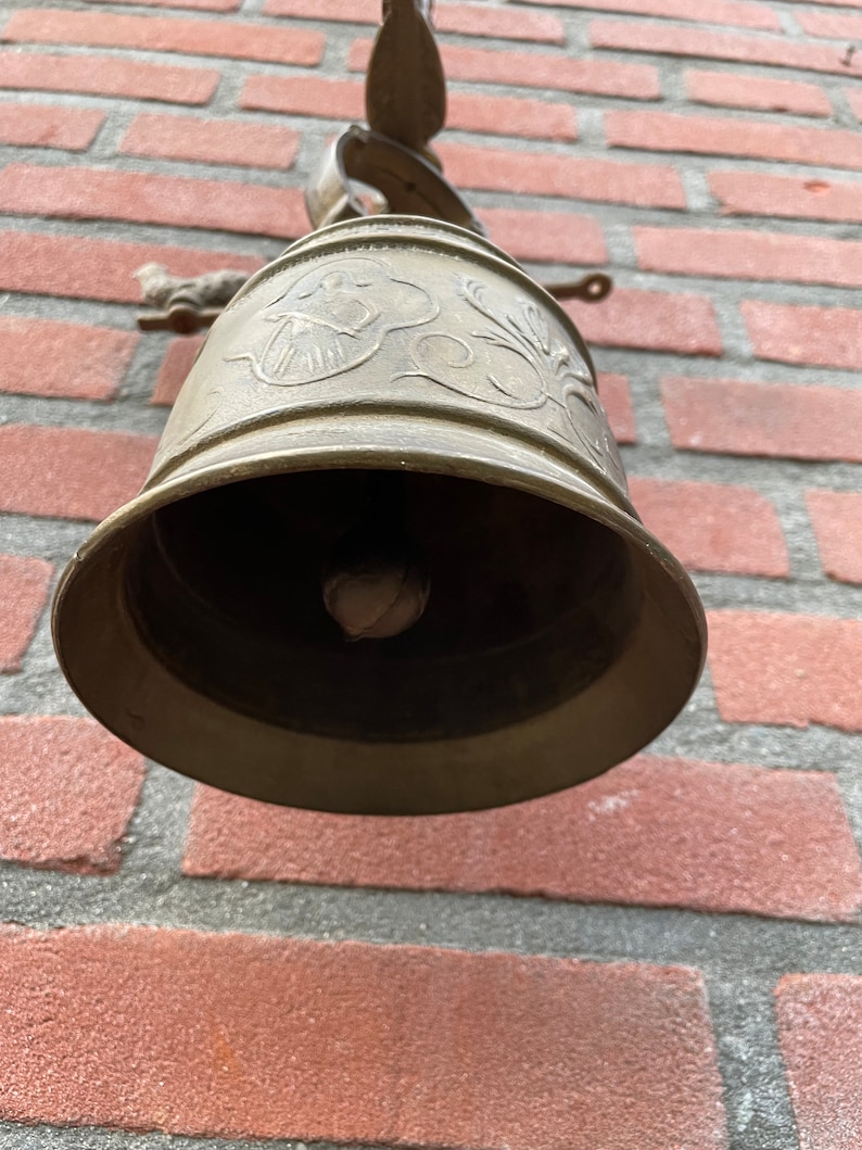 Antique Bronze / Brass Wall-mounted Monastery Bell Vintage - Etsy