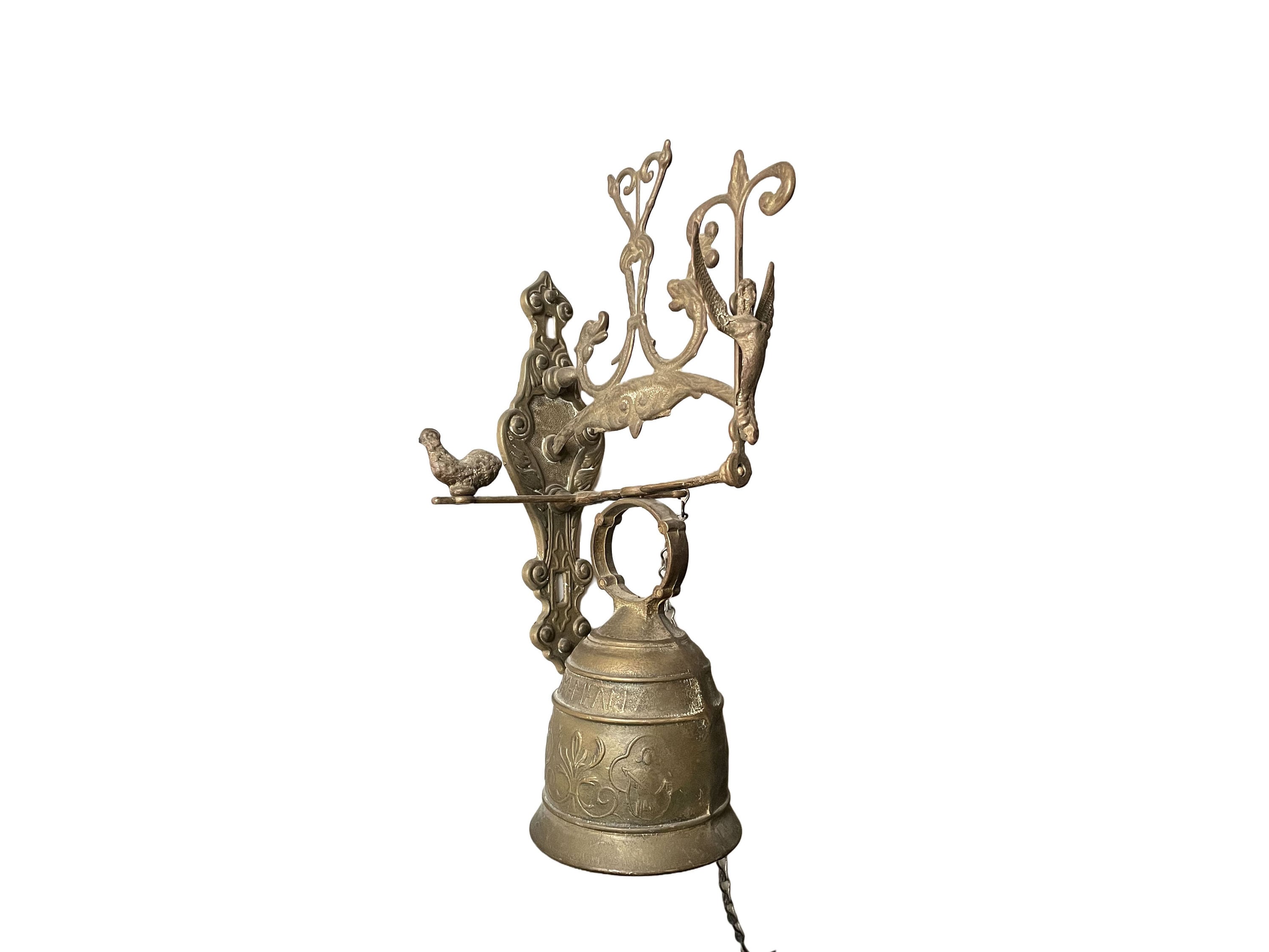 Antique Bronze / Brass Wall-mounted Monastery Bell Vintage - Etsy