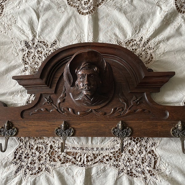 Antique Coat Rack - Etsy