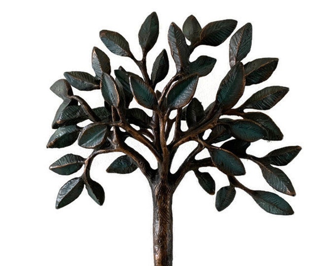 Bronze Tree of Life Sculpture Memorial Tree in Bronze Bronze Olive Tree ...