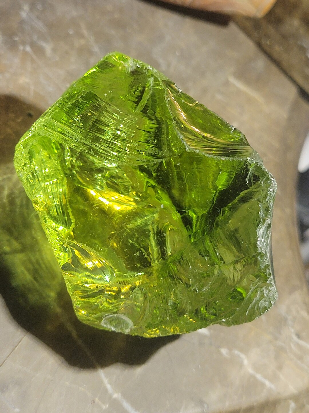 Gem Eternal Spring Andara Crystal Pastel Green 159 Grams - Etsy