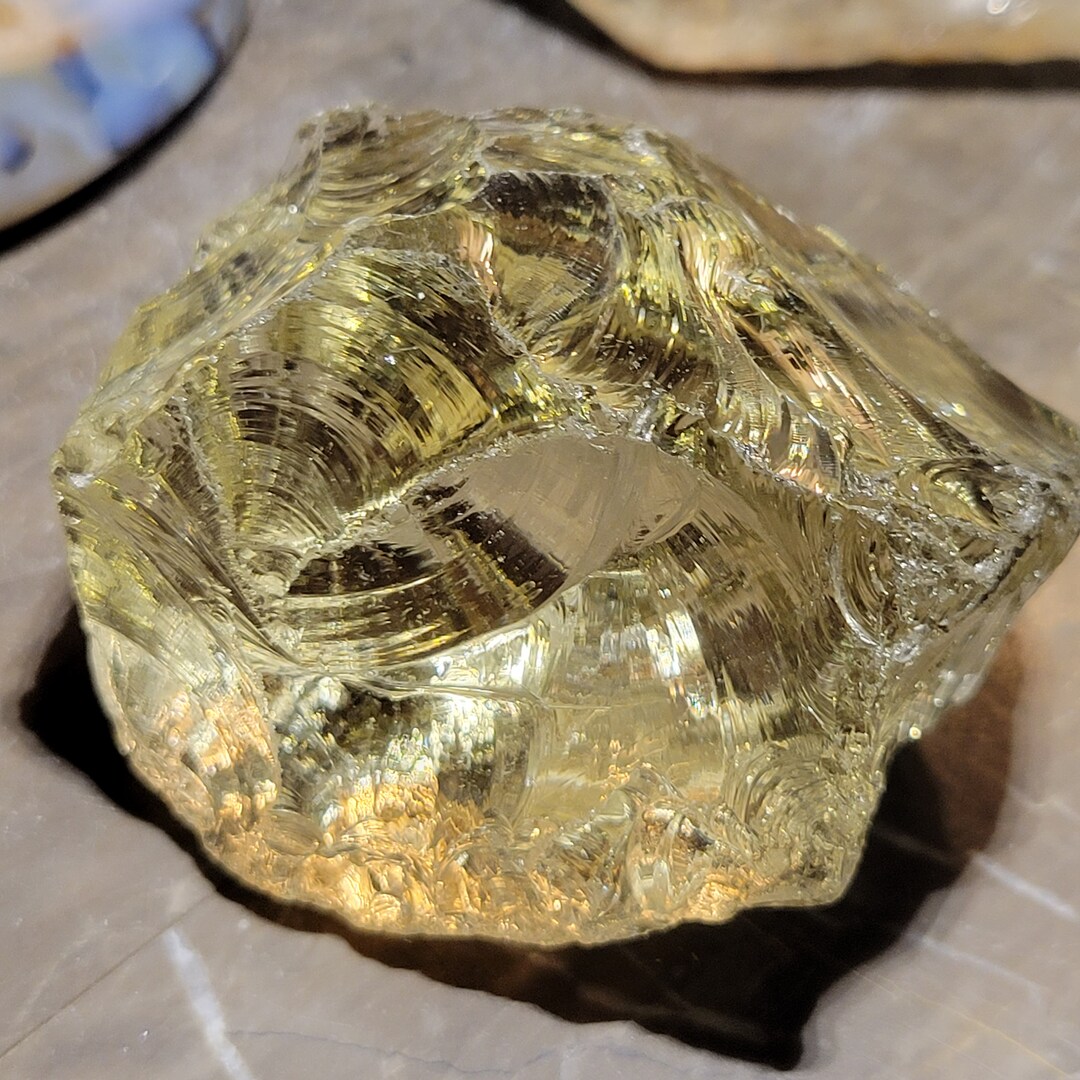 Gem Champagne Andara Crystal 168 Grams - Etsy