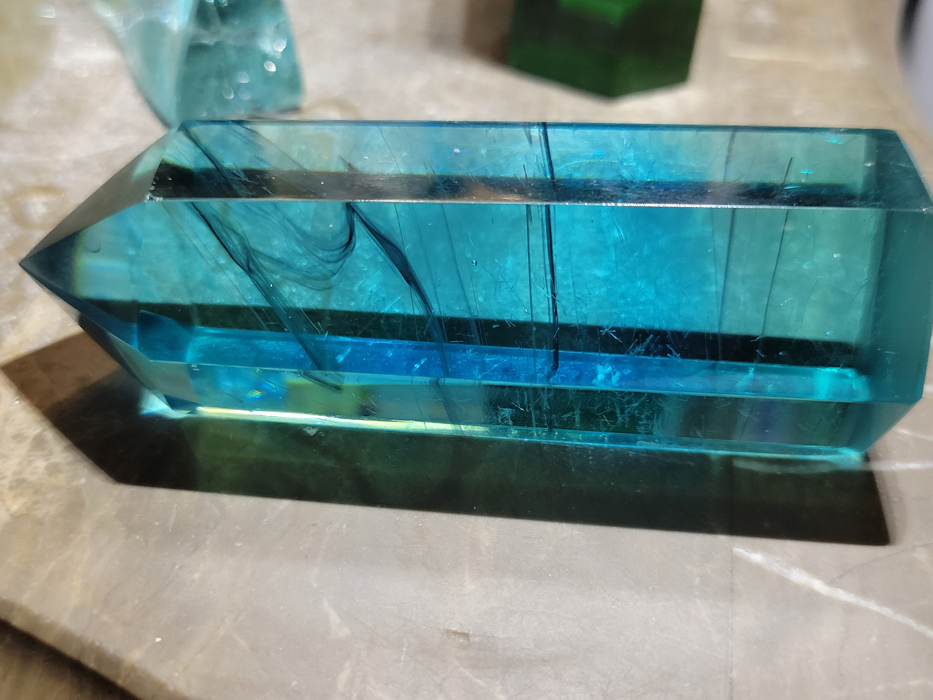 Azure Elysium Andara Crystal Tower 116 Grams - Etsy