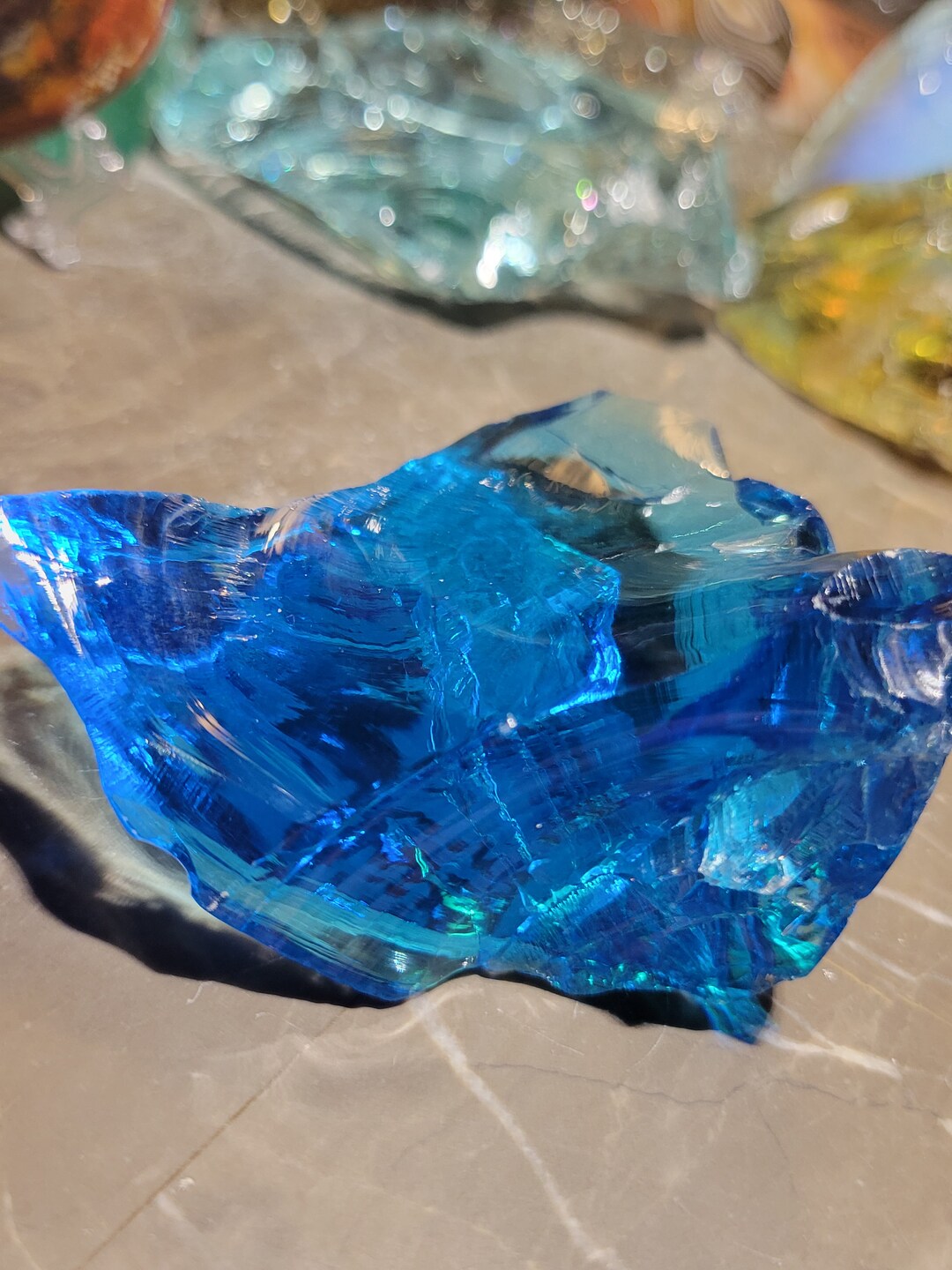 Electric Blue Andara Crystal 85 Grams - Etsy