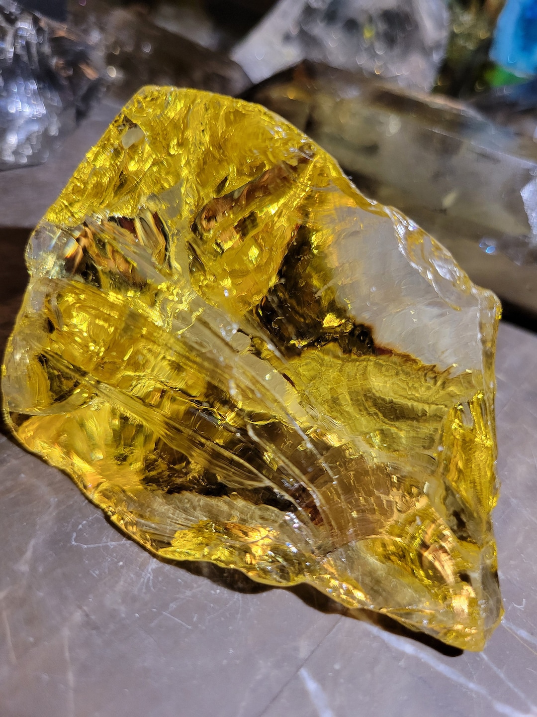 Gem Solaris Andara Crystal 142 Grams - "manifesting the Sun" - Etsy