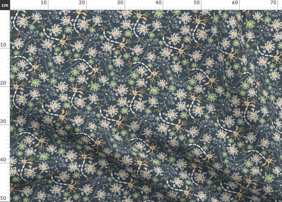 Neurons Fabric Even More Neurons by Mag-o Medical School | Etsy