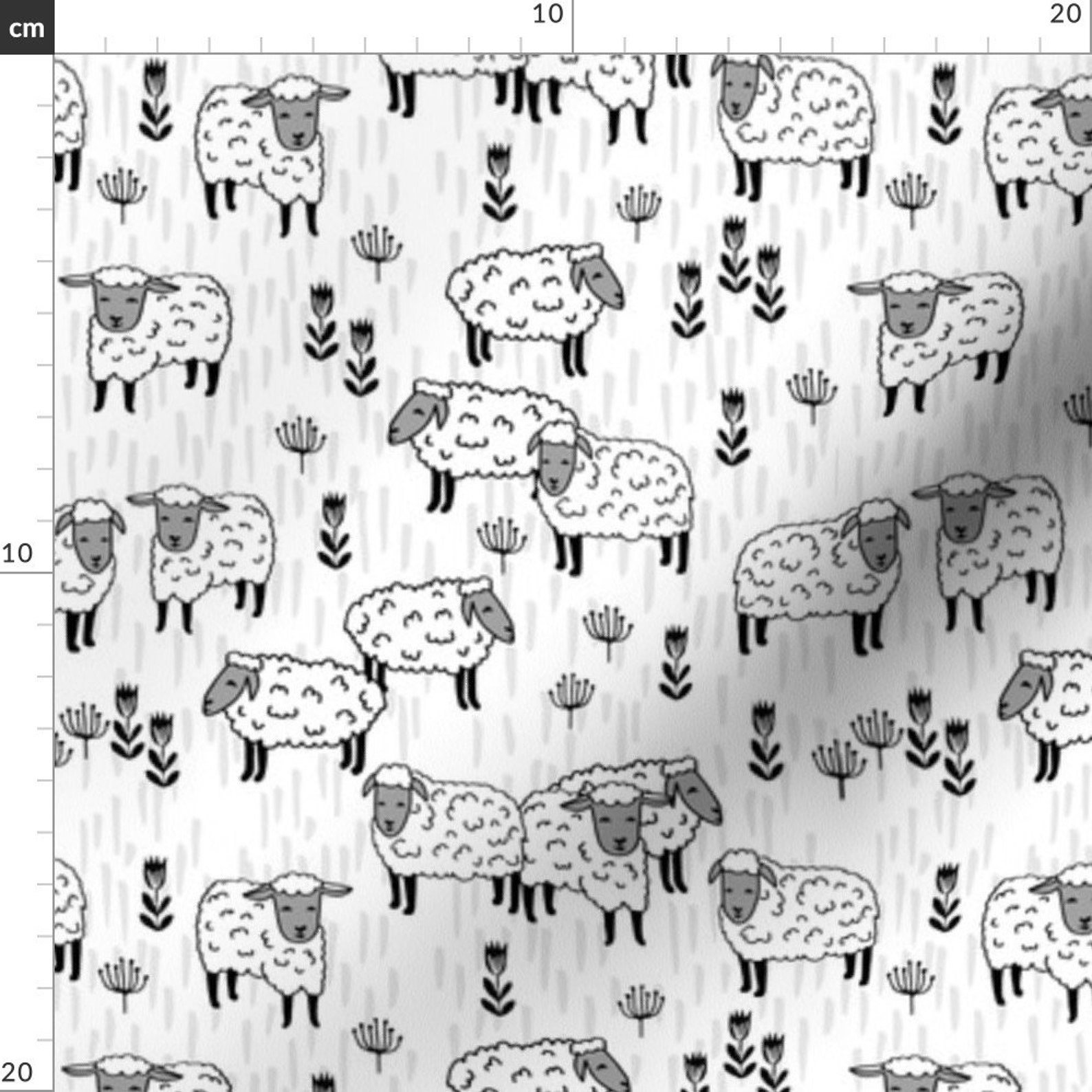 Sheep Fabric Sheep Fabric Field Of Sheep Wool Animals Farms | Etsy