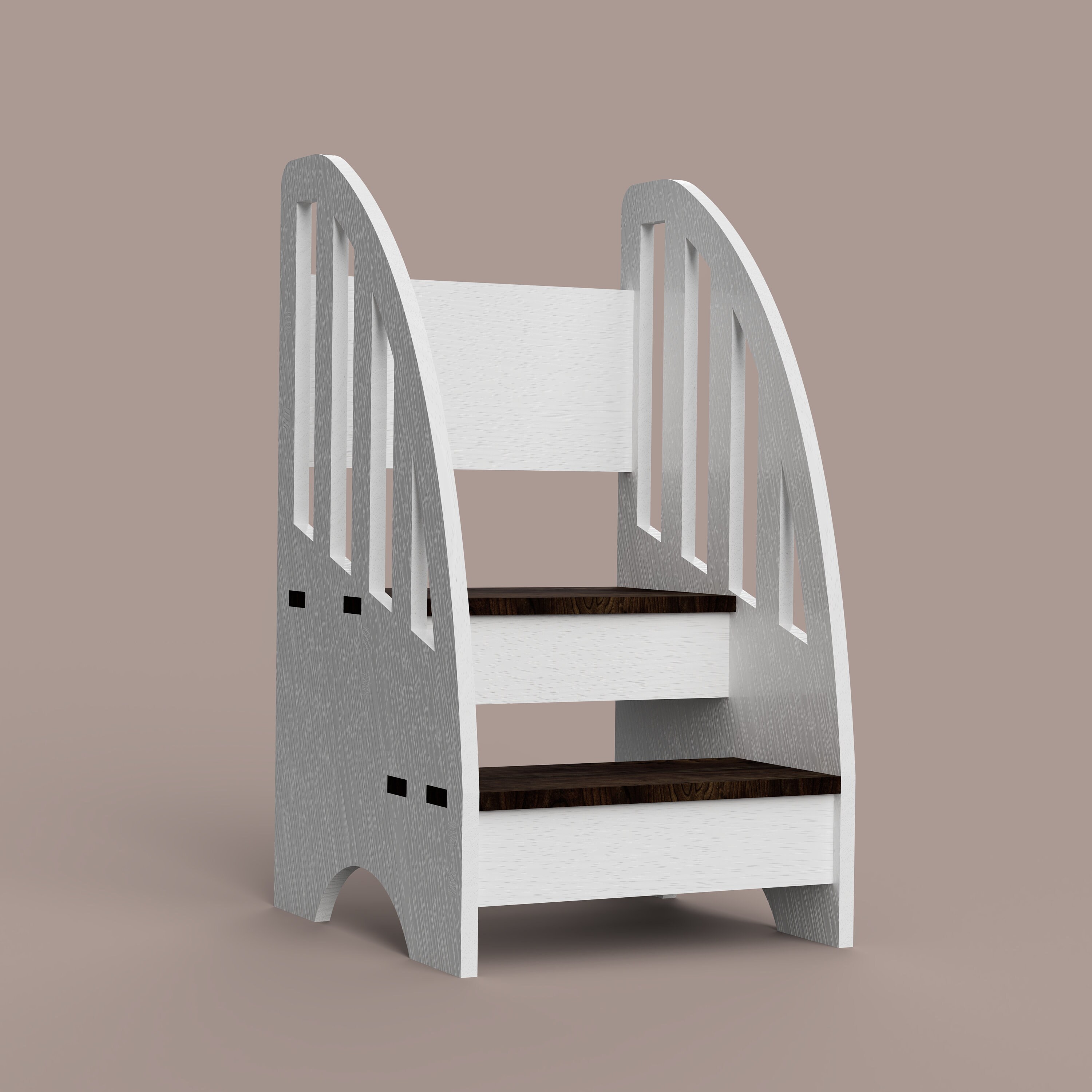 Kids Step Stool Chair Laser Cut Files Cnc Router Plans DXF Project - Etsy