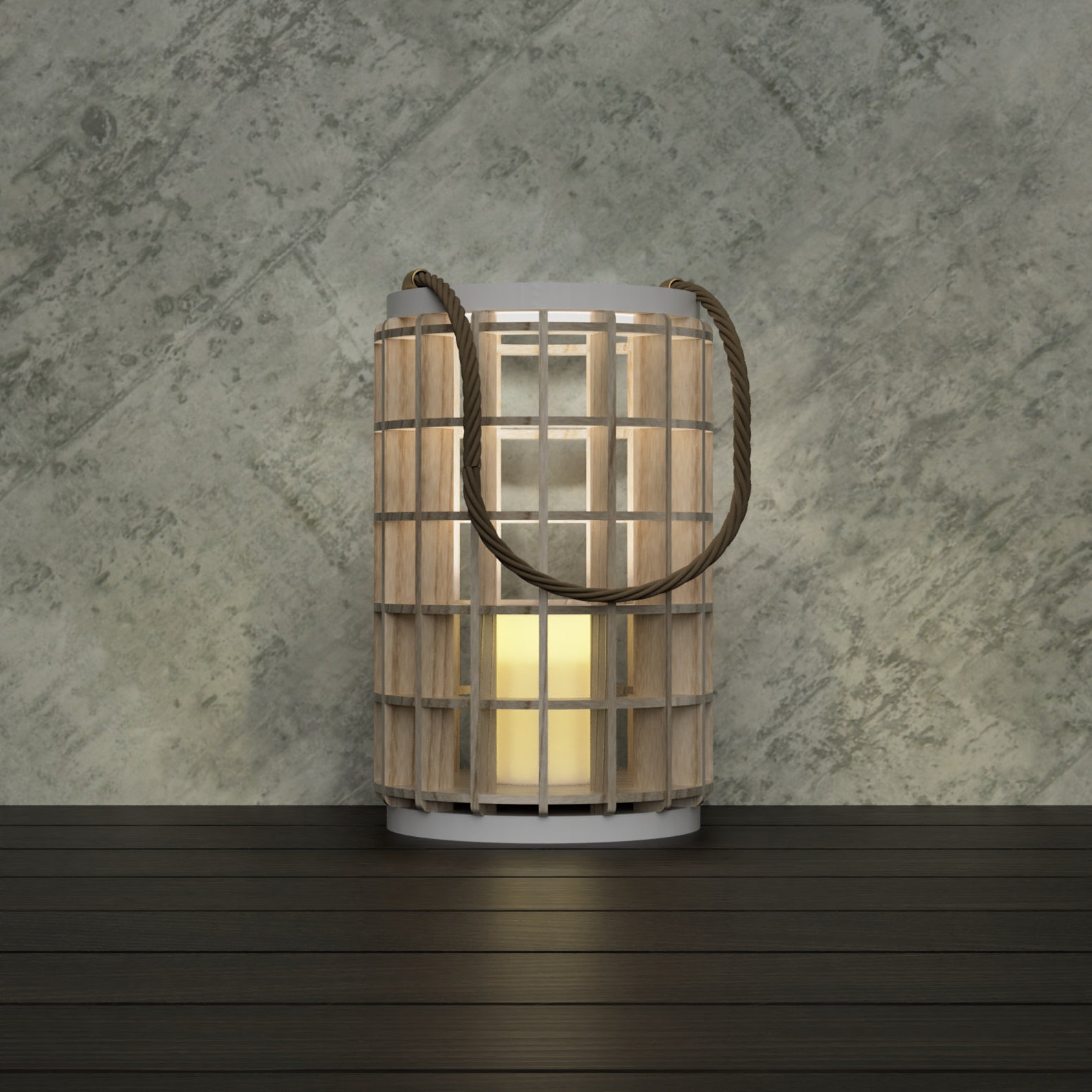 Summer Balcony Lantern Candle Holder Laser Cut Files Cnc Router Plans ...