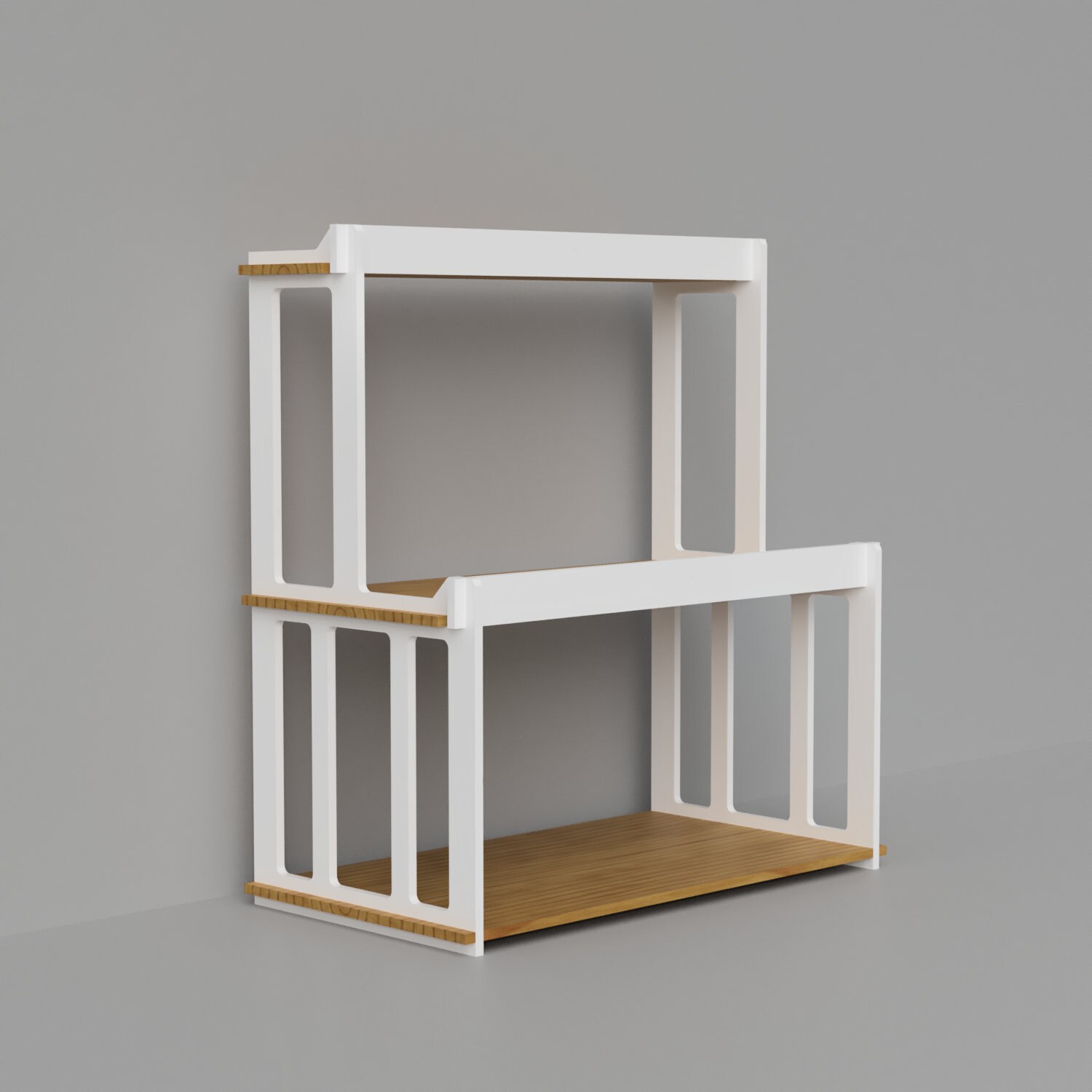 Spice Rack Kitchen Shelf Laser Cut Files Cnc Router Plans DXF Project ...