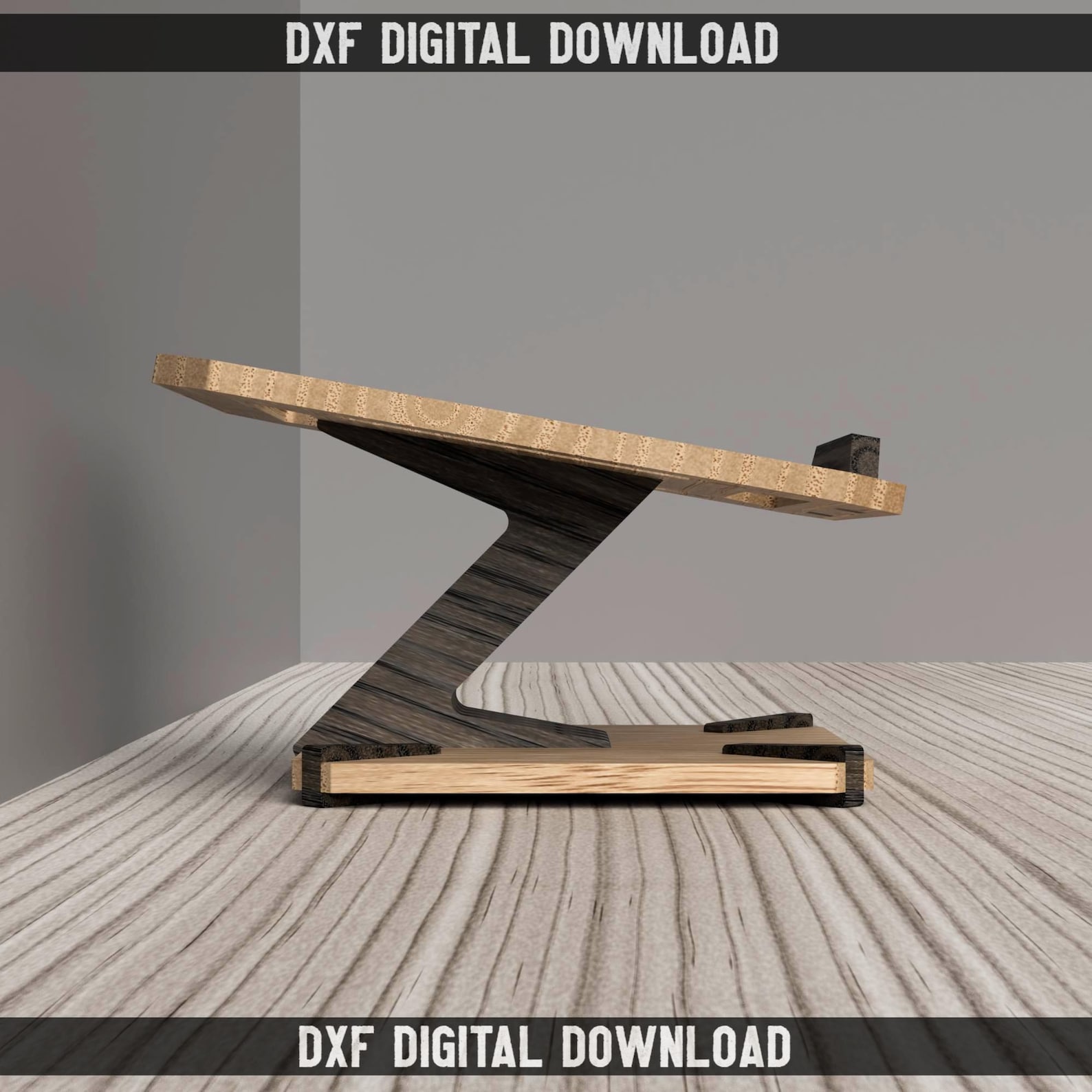 Laptop Stand Laptop Riser Laser Cut Files Cnc Router Plans DXF Project ...