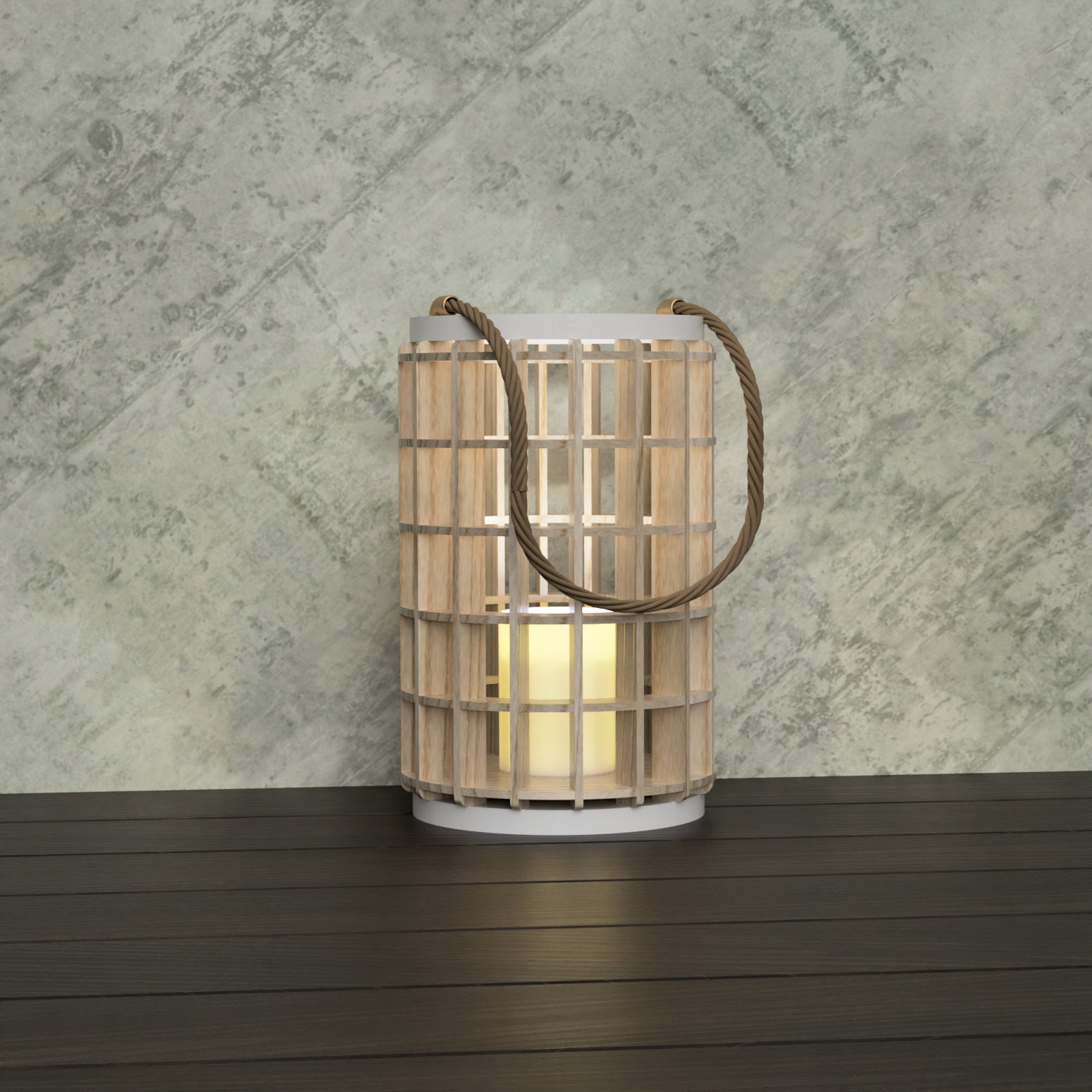 Summer Balcony Lantern Candle Holder Laser Cut Files Cnc Router Plans ...