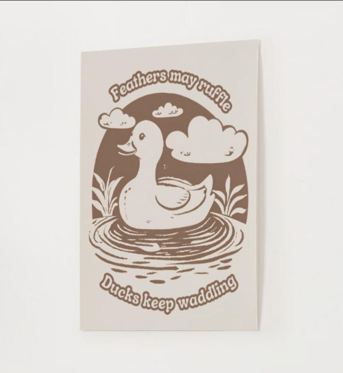 Inspirational Duck Poster - Digital Download - Etsy