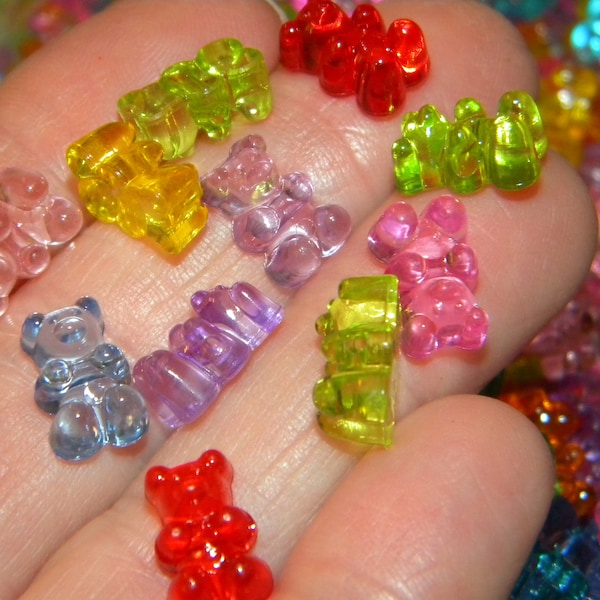 Clear Gummy Bears - Etsy