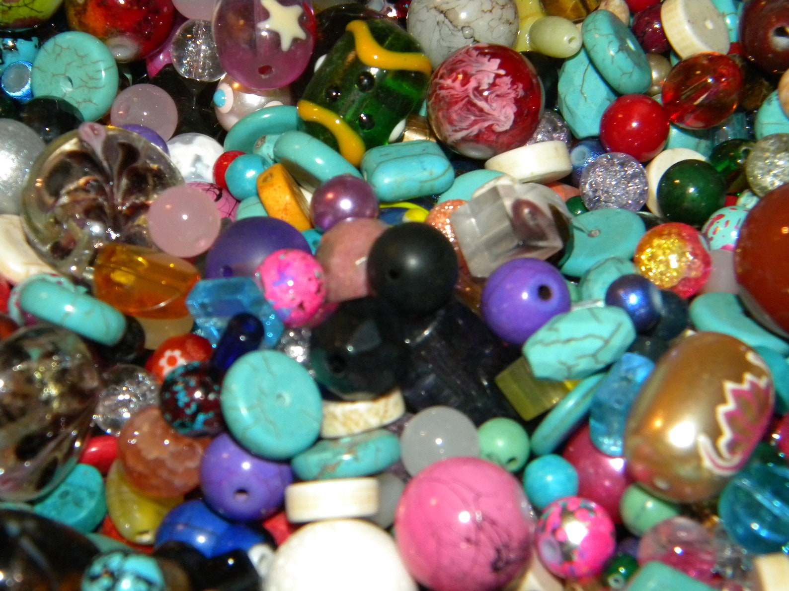New 1/POUND Glass Crystal Gemstone Mixed Colors & Shaped - Etsy
