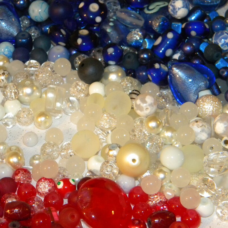 Glass Beads Mix - Etsy