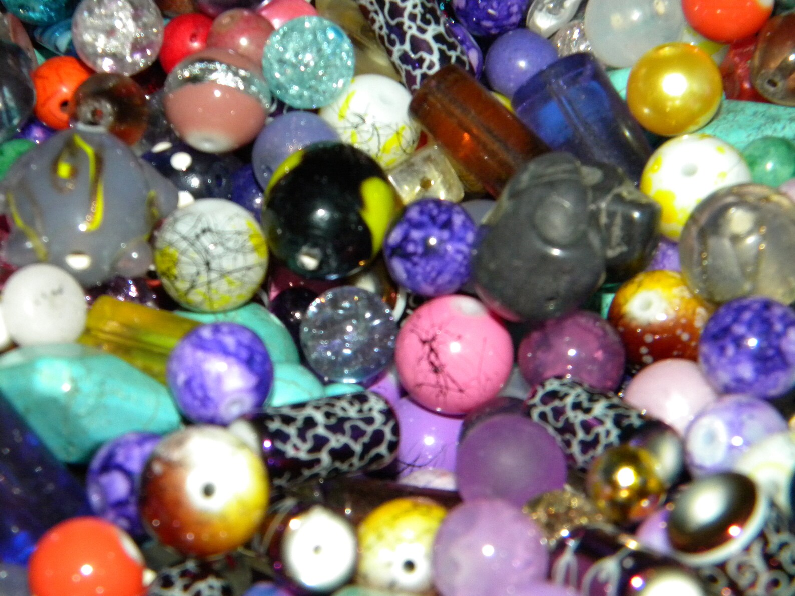 New 1/POUND Glass Crystal Gemstone Mixed Colors & Shaped - Etsy