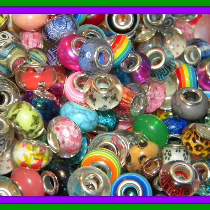 Large Hole Beads - Etsy