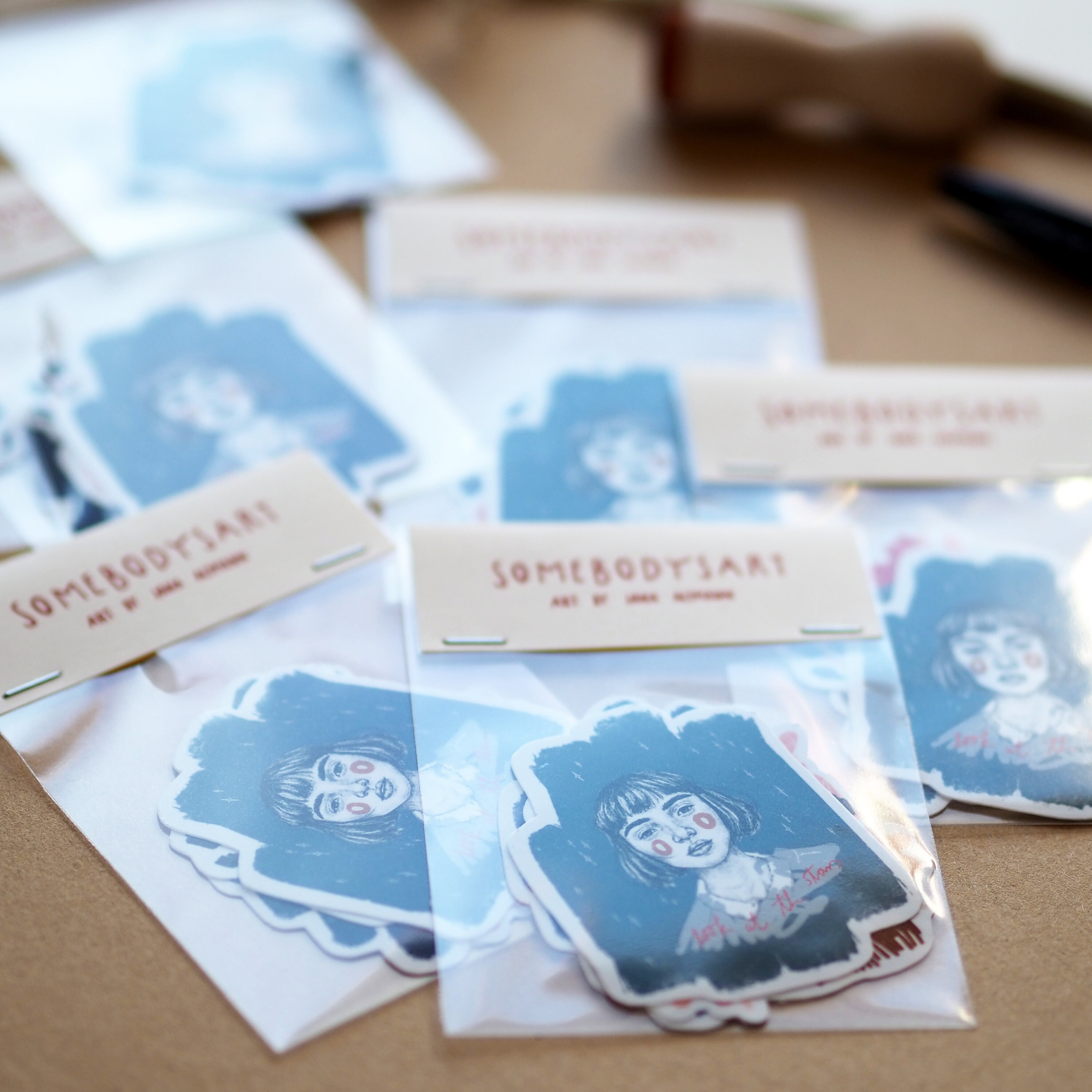 Sticker Set "girls" - Etsy