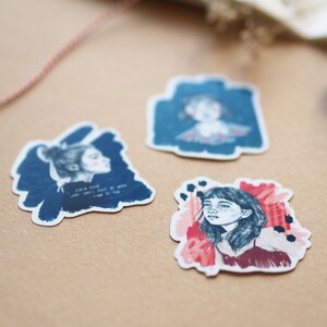 Sticker Set "girls" - Etsy