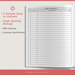 Lab Graph Paper Template no Bleed Design 8.5x11, KDP Interior Template ...