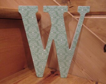 Letter w monogram | Etsy
