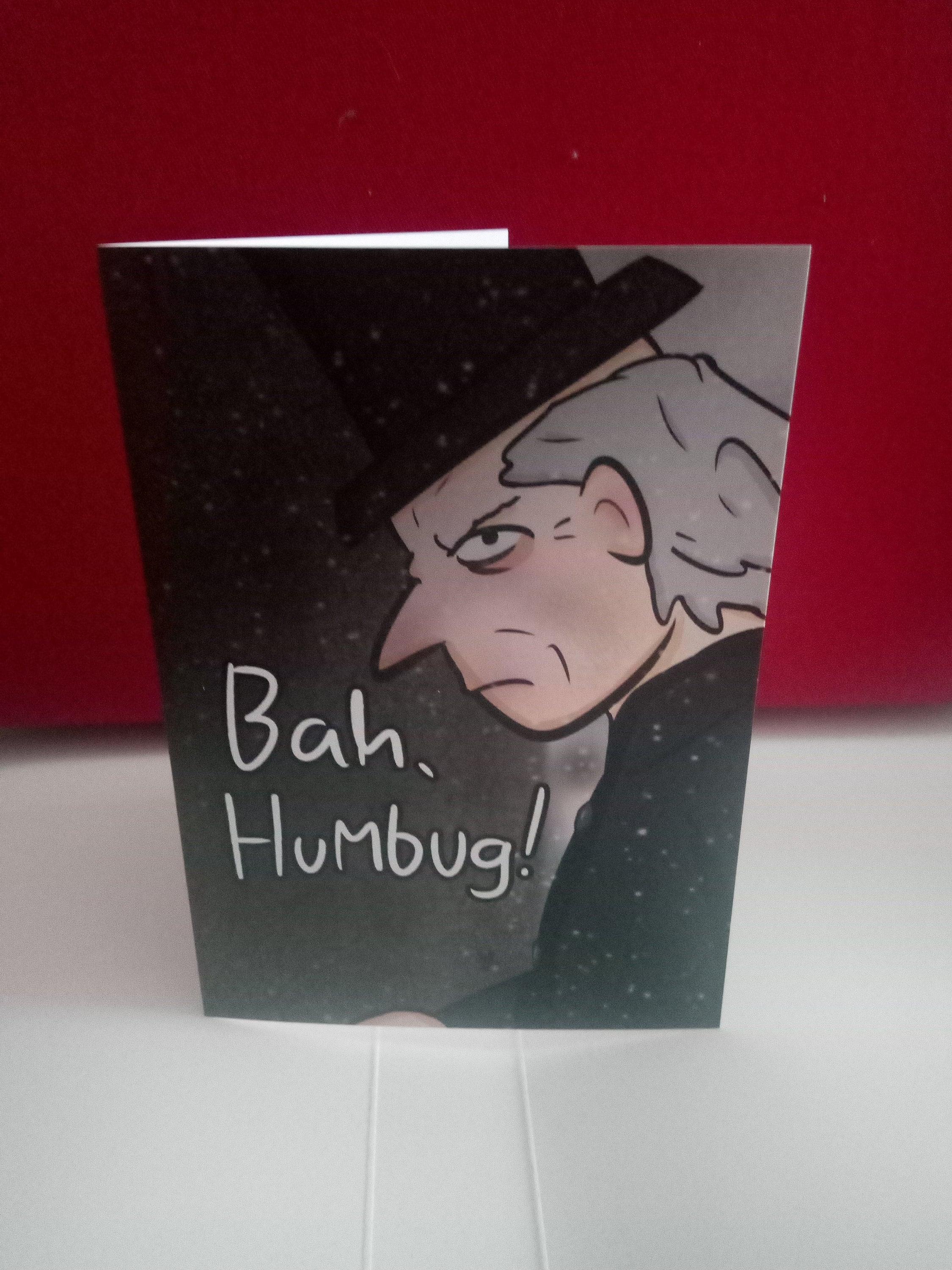 Bah Humbug! - Ebenezer Scrooge - A Christmas Carol Inspired Christmas ...