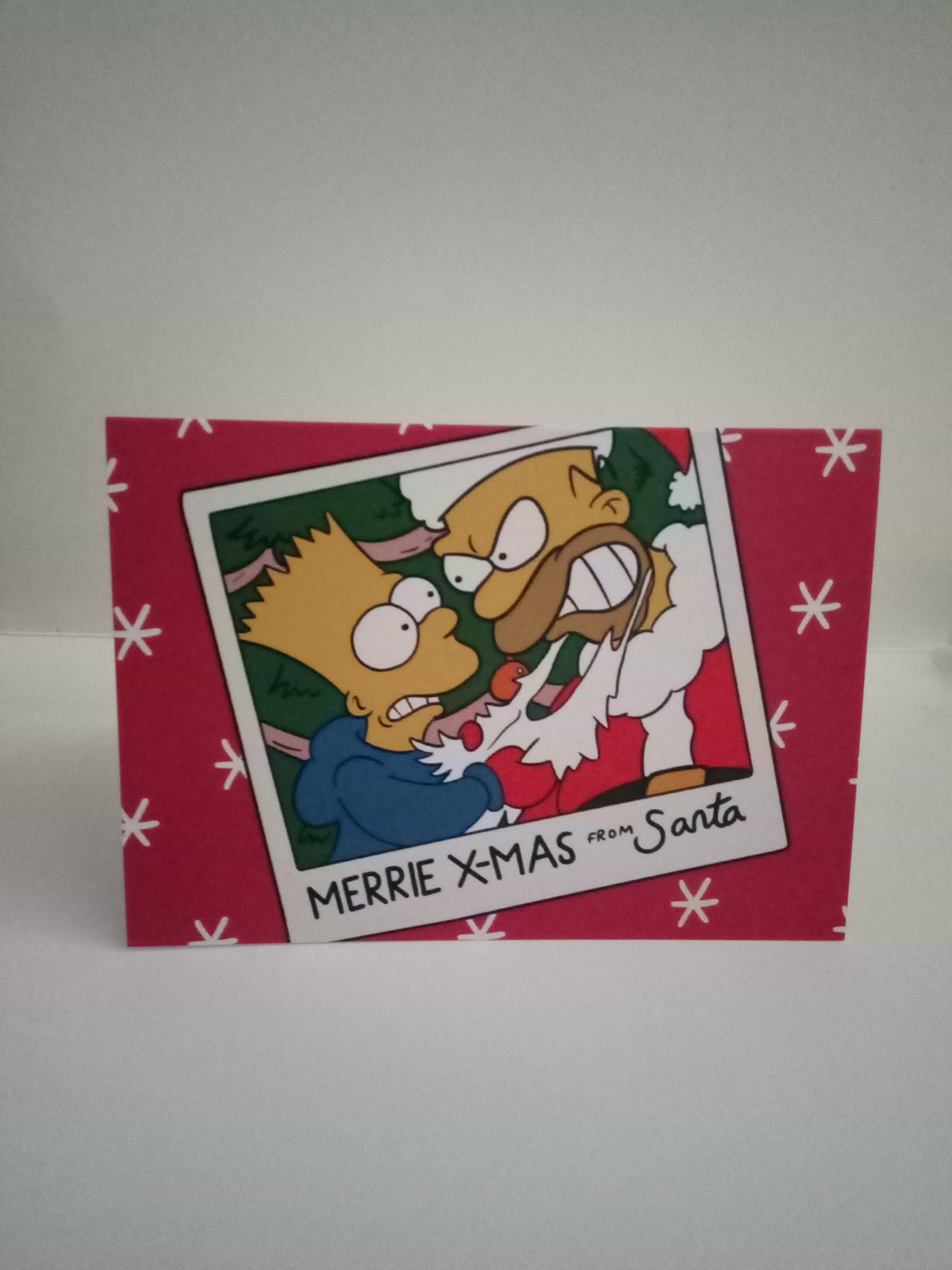 The Simpsons Themed Christmas Greeting Cards Multiple Designs - Etsy