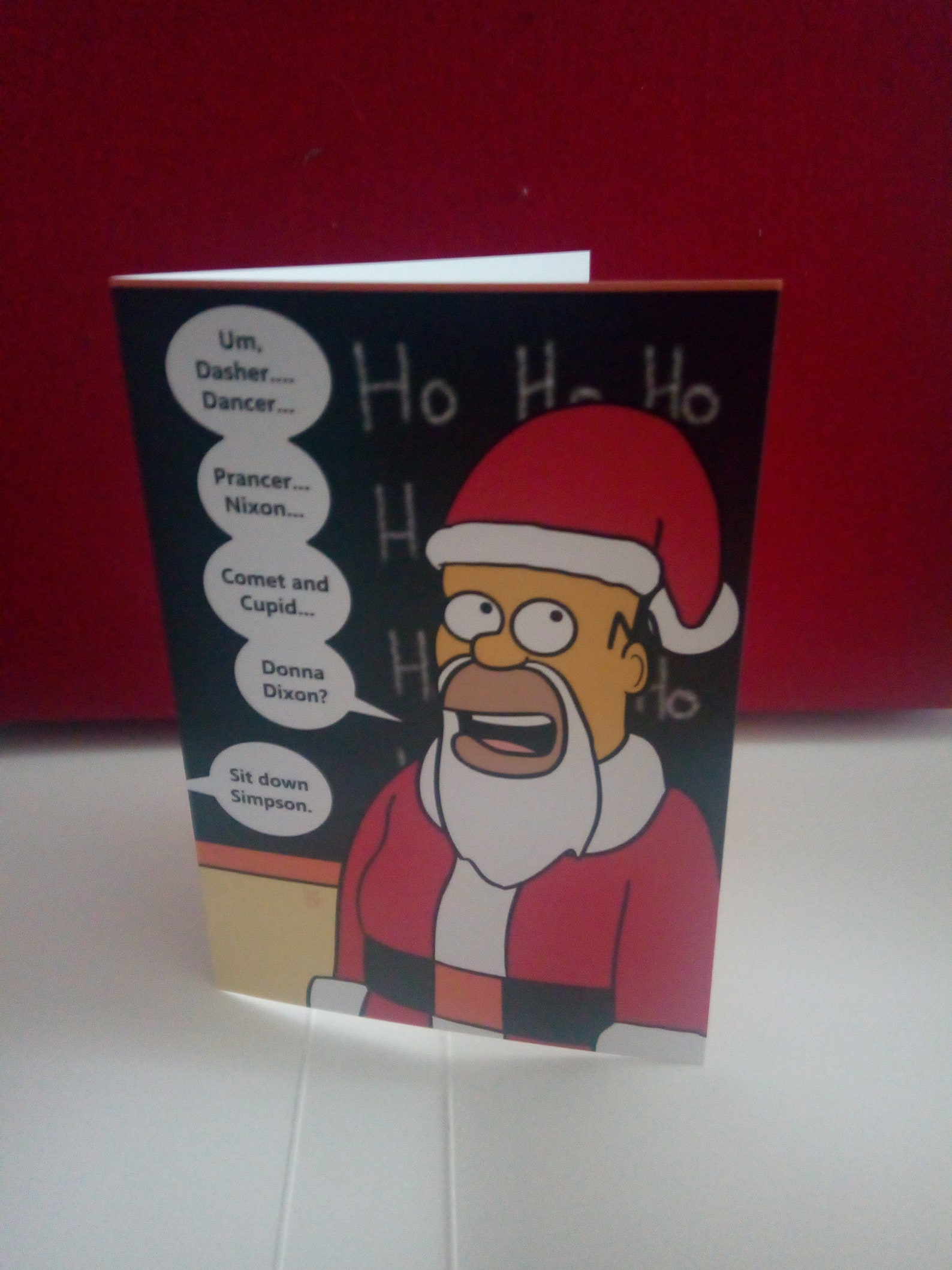 The Simpsons Themed Christmas Greeting Cards Multiple Designs - Etsy UK