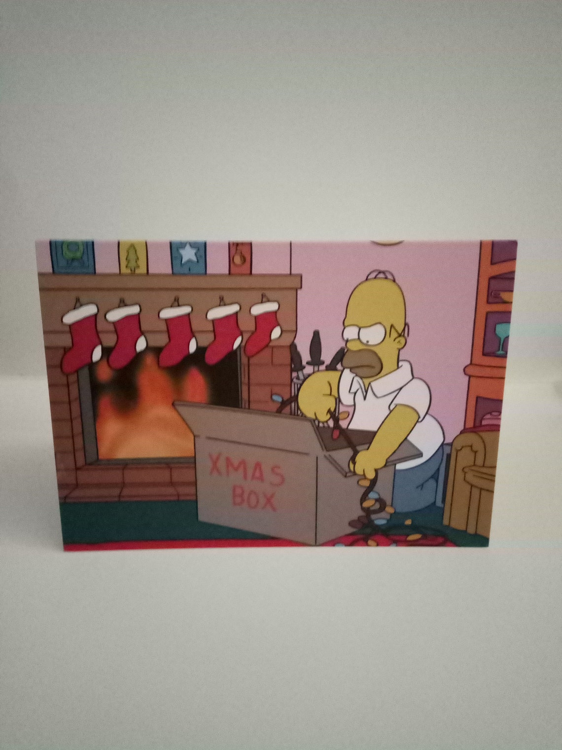 The Simpsons Themed Christmas Greeting Cards Multiple Designs - Etsy