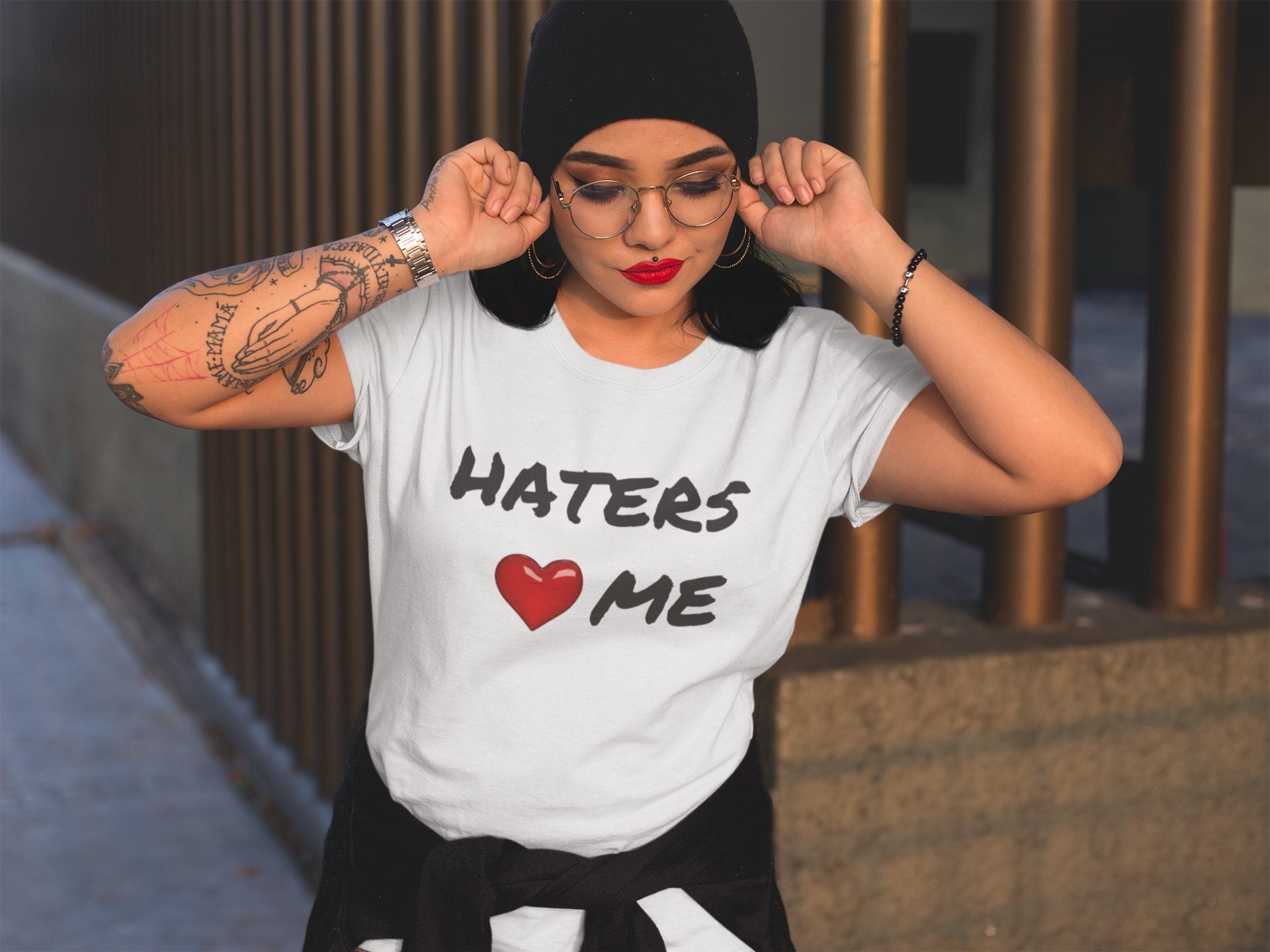 Haters Love Me Tshirt Funny Shirts Hater Hi Haters | Etsy