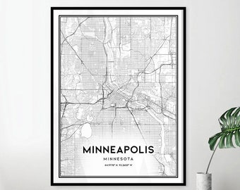 Minneapolis poster | Etsy